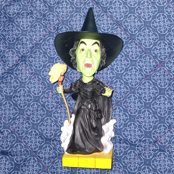 Vintage | Other | Wizard Of Oz Wicked Witch Bobblehead Figurine Vintage ...